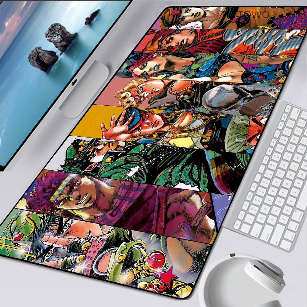 Anime Gaming Mousepad XXL Laptop PC Computer Large Mouse Pad Locking ...