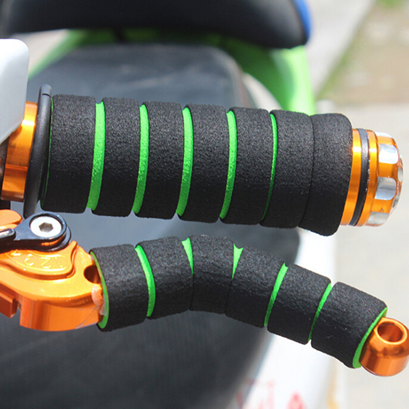 4pcs/set universal grip comfort foam handle bar motorcycle bicycle ...