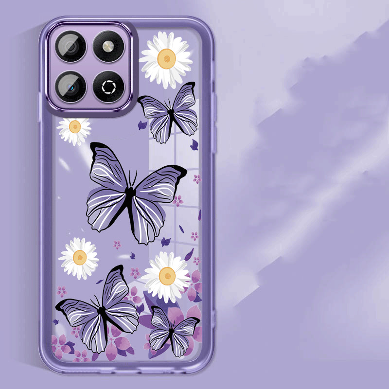 Xiaomi 14T Pro 14tPro Little Daisy Luxury Butterfly Flower Casing Clear ...