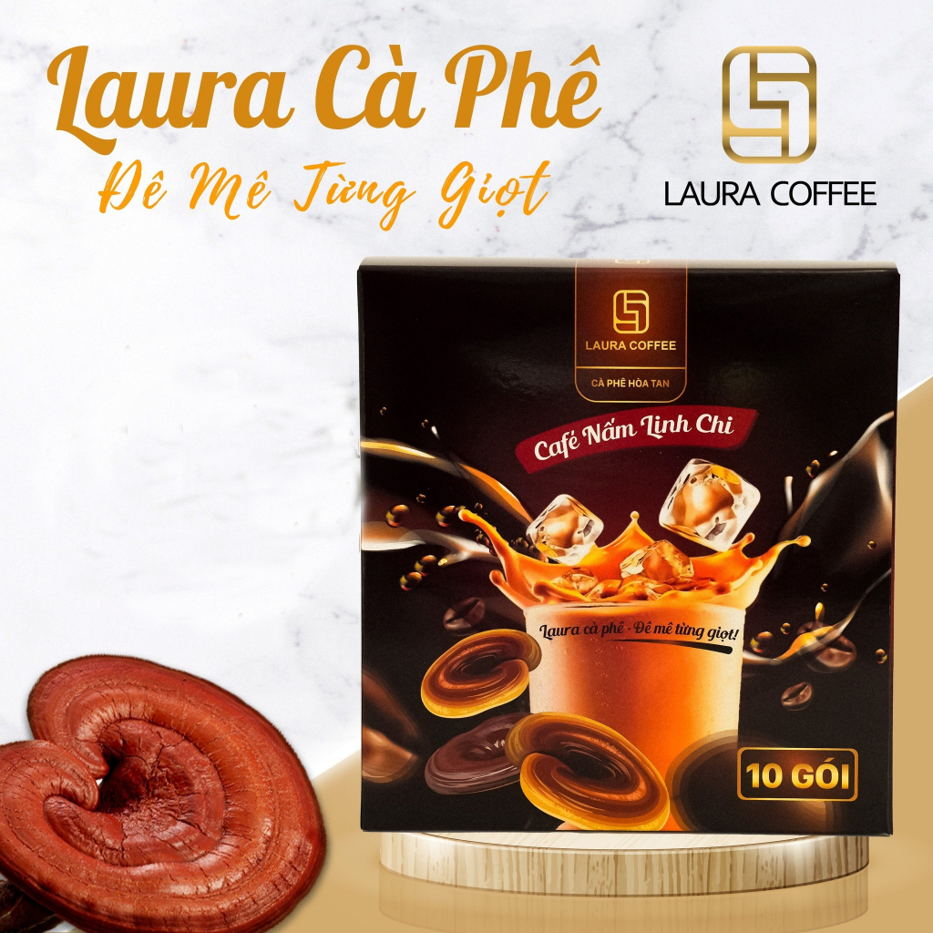 Cà Phê Nấm Linh Chi Laura Coffee Chính Hãng Laura Sunshine Nhật Kim Anh ...