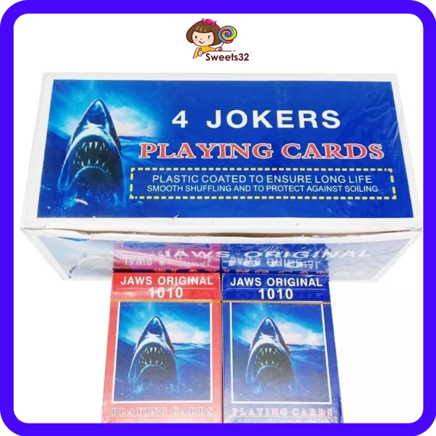 1 DOZEN Playing Cards JAWS 1001 (12 pack) in one box | Lazada
