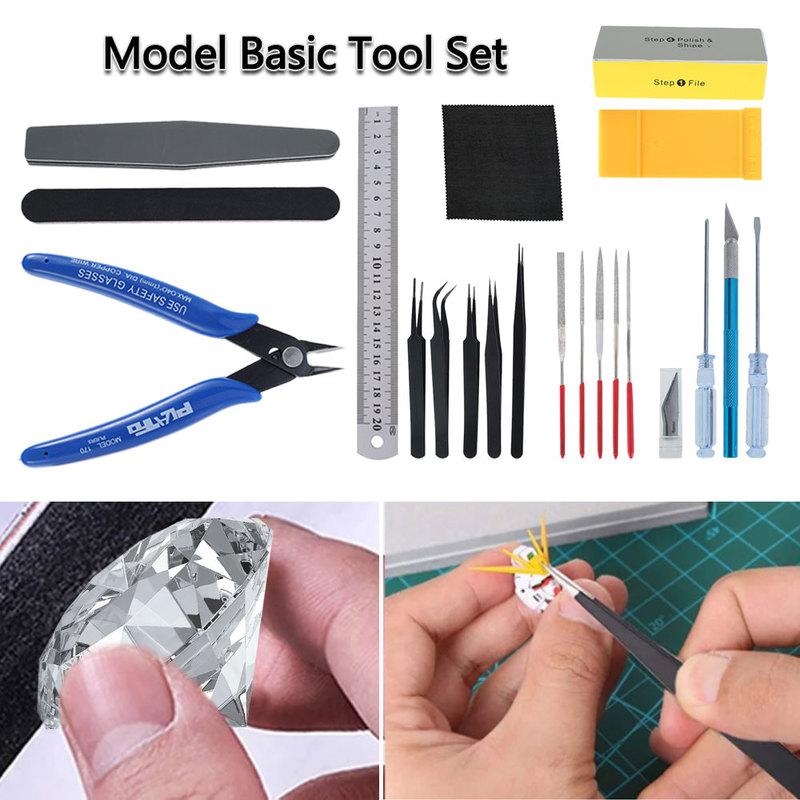 WOWHouse Stor Basic Practical Model Tools Set Pliers Cutting Mat ...