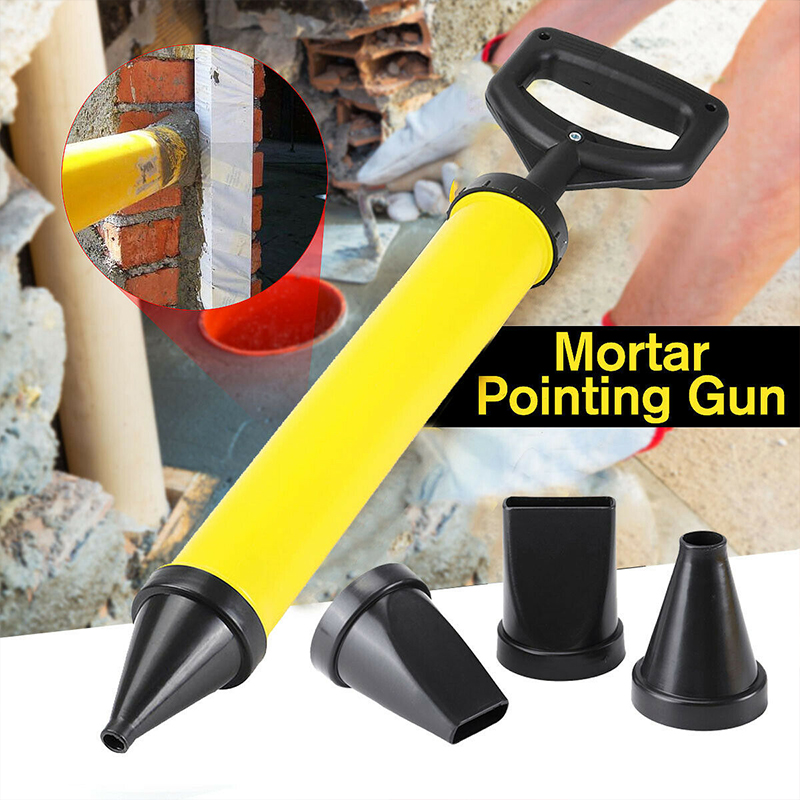 ปืนยิงกาวซีเมนต์มะนาวปั๊มชี้อิฐ Grouting Mortar Syringe Applicator ...