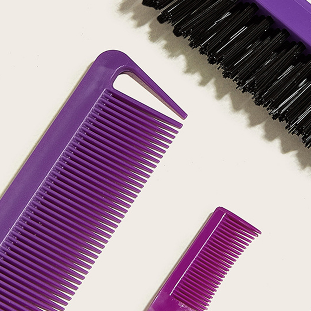 3 Pieces Hair Styling Comb Set Rat Tail Hair Comb Hair Styling Cutting ...