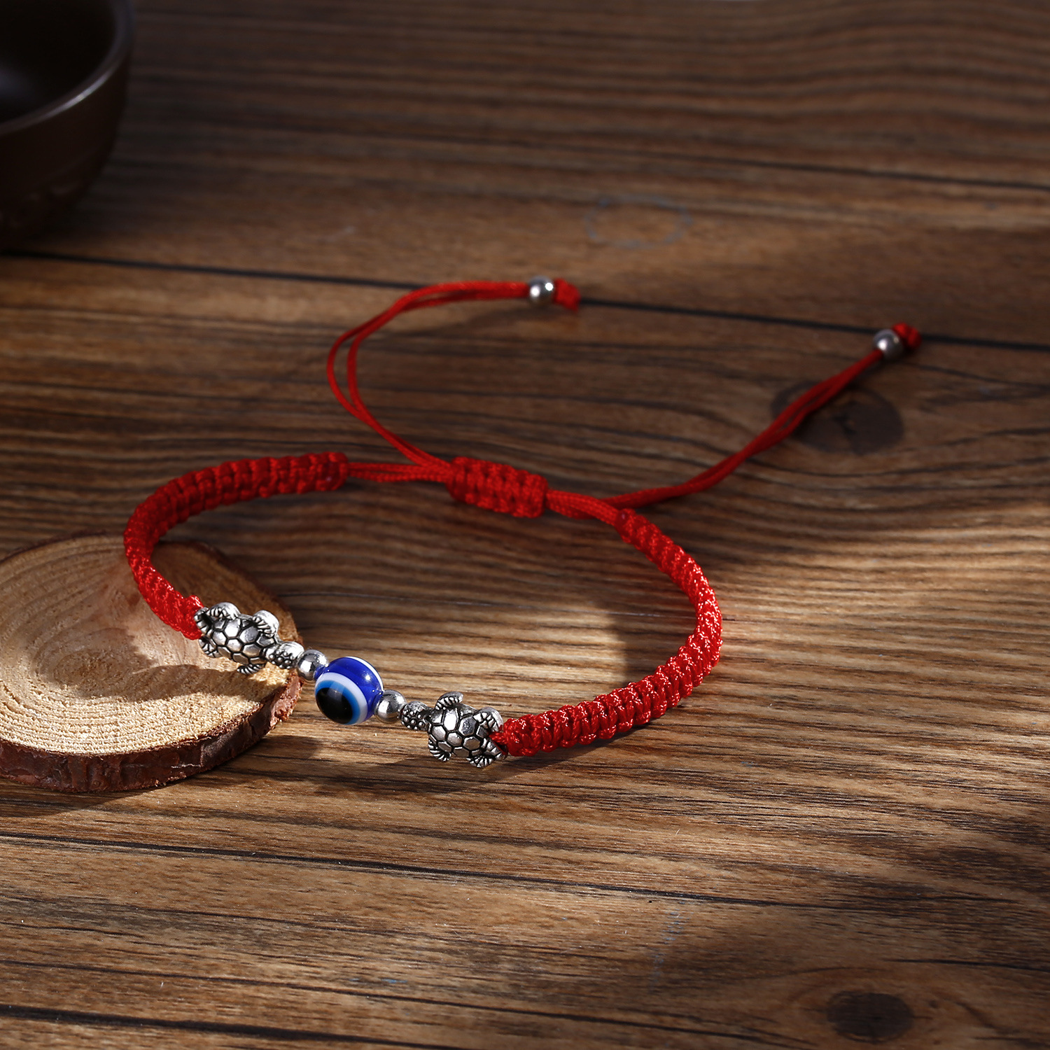 Women's Evil Eye Bracelet Hand Blue Eye Evil Eye Red Rope Woven ...