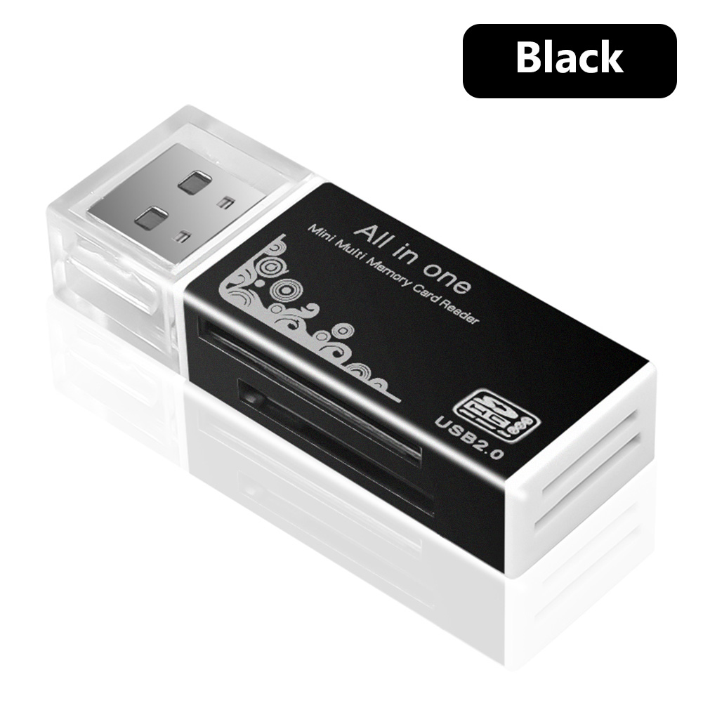 【InnovateWorld】Aluminum Alloy Memory Card Reader USB 2.0 High Speed ...