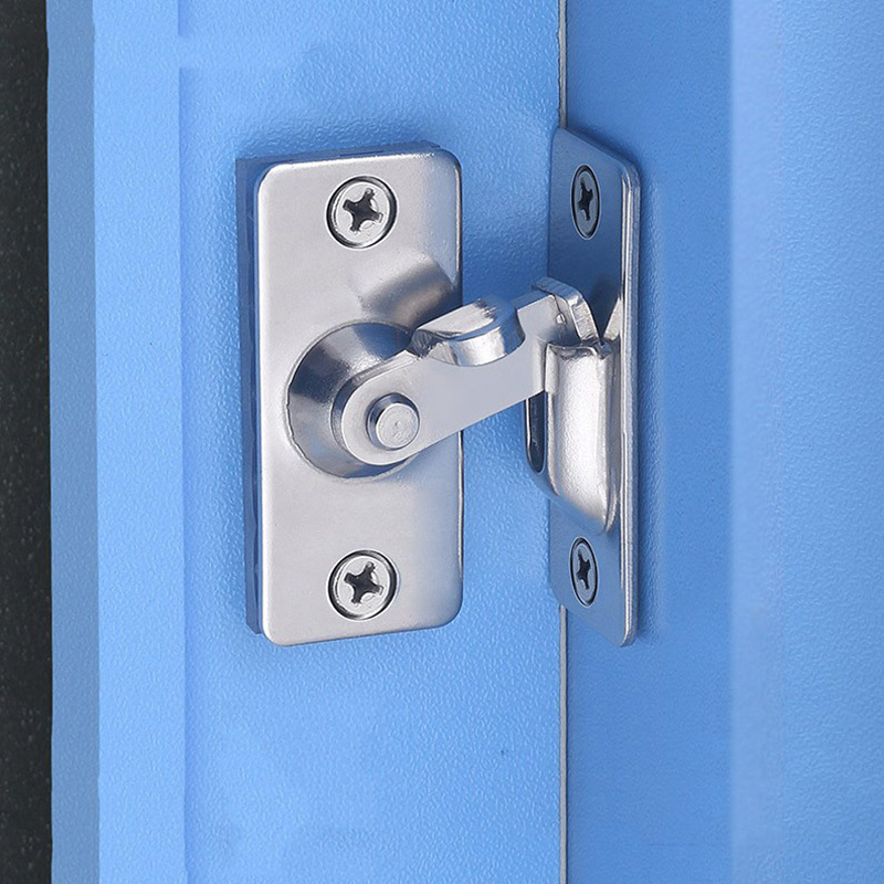 1Pc 90 Degree Solid Door Latch Bolt 304 Stainless Steel Lock Sliding ...