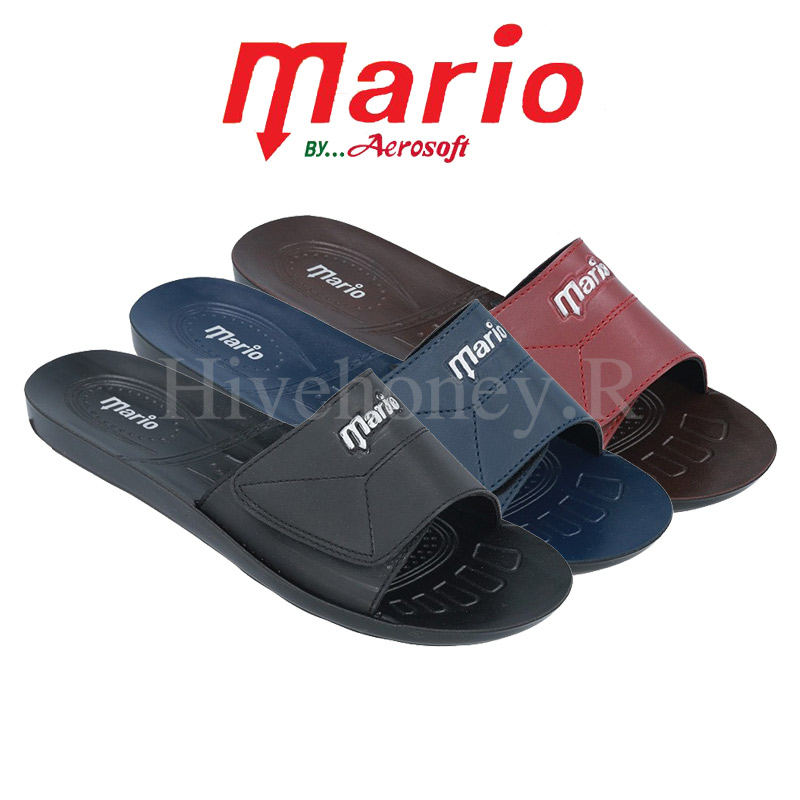 M5801????รองเท้าแตะผู้ชาย Mario by Aerosoft 38-43 - shoe-chu - ThaiPick