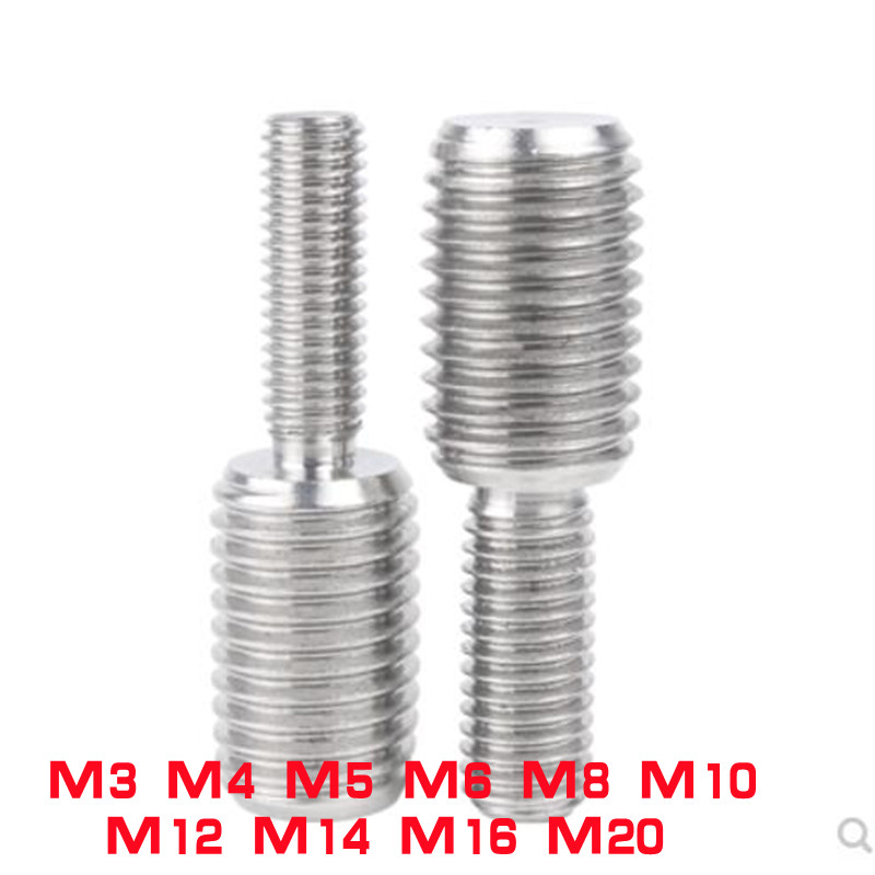 1/5pcs Conversion Screw M3 M4 M5 M6 M8 M10 M12 M14 M16 M20 Stainless Steel 304 Reducing Bolt ...