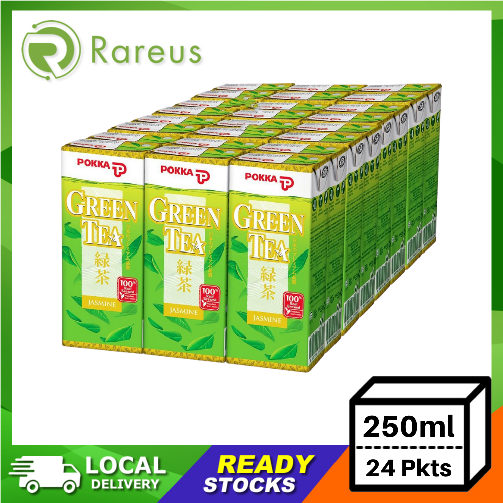 Pokka Jasmine Green Tea Packet (250ml x 24 Packets) | Lazada Singapore