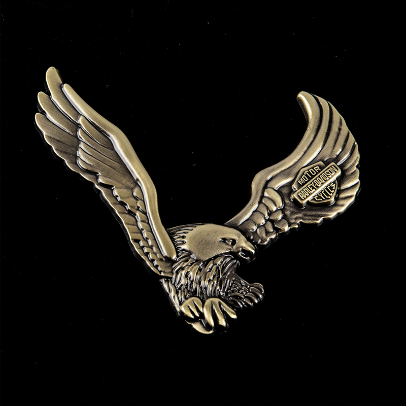 3D Metal Car Sticker Eagle Emblem Badge Auto Body Decals Motorcycle Car ...