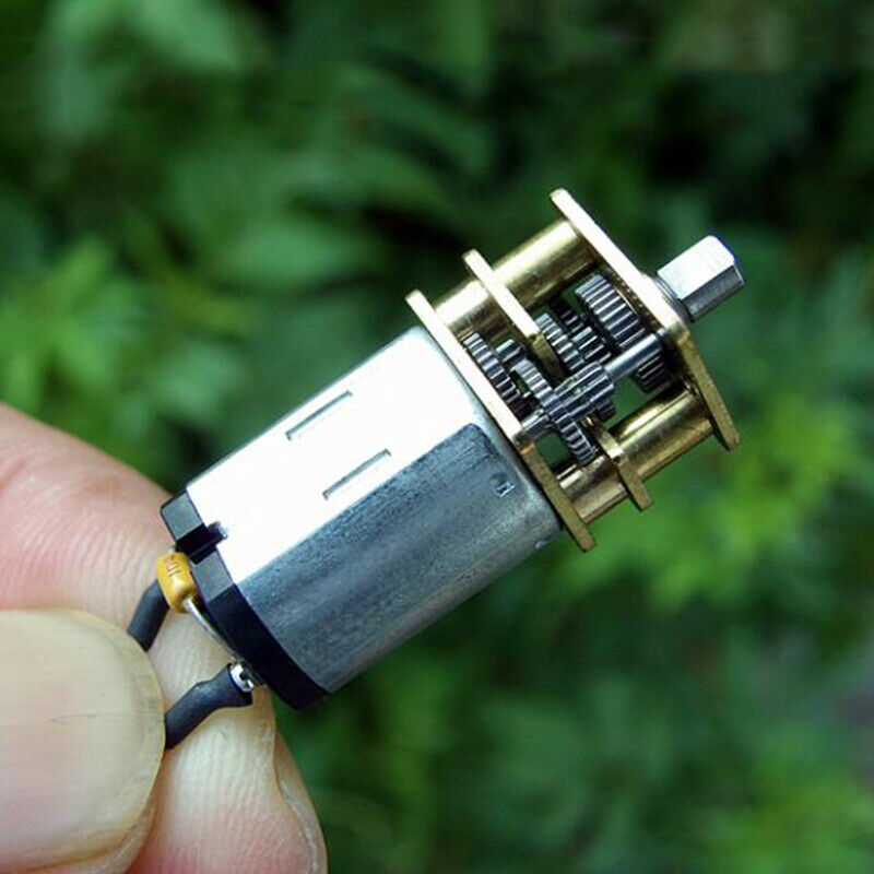 N20 Motor Metal Gearbox Gear Wheel Dc 3v-5v Reduction Ratio 1:298 Mini ...