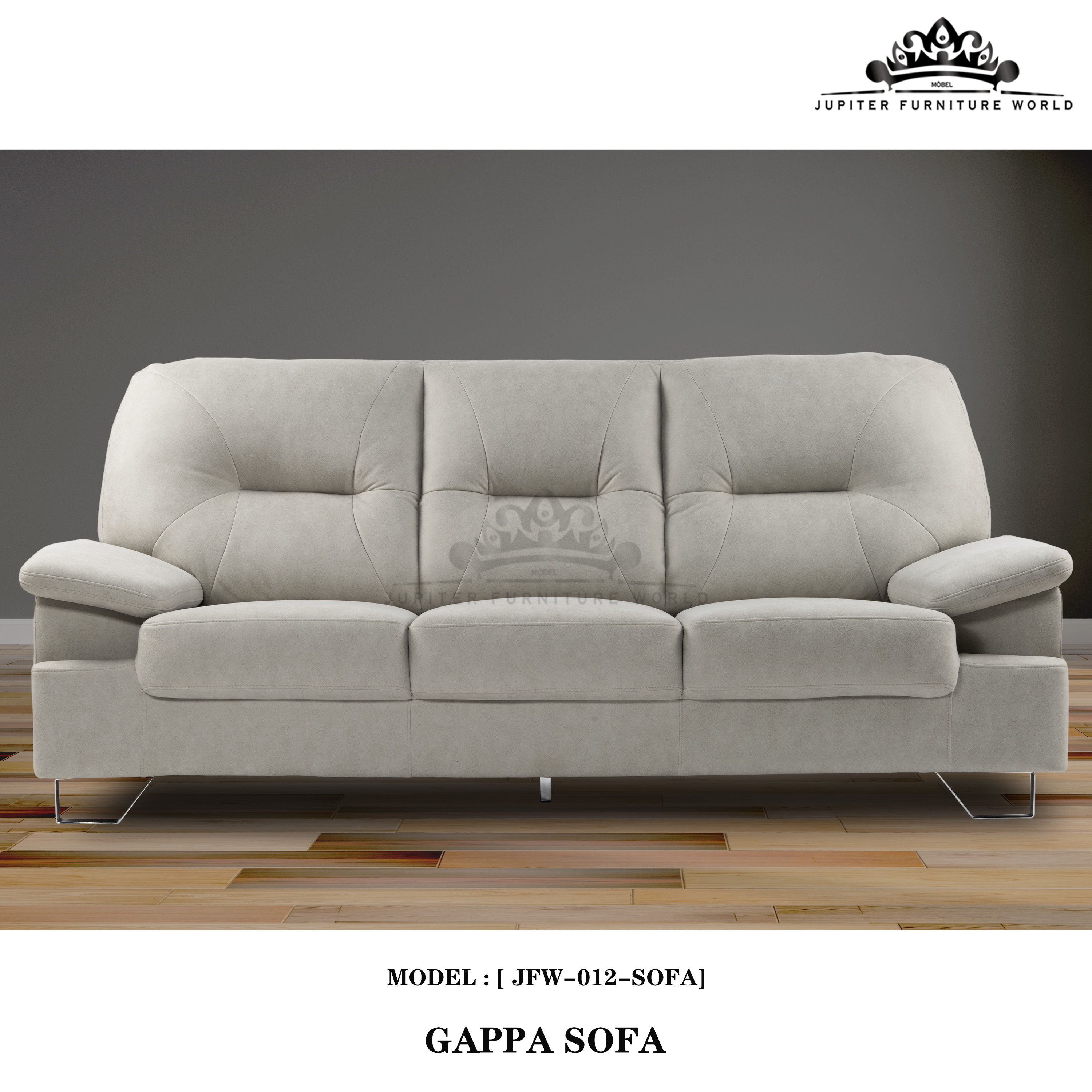 Jupiter Furniture World [ JFW-GAPPA SOFA ]- 3 SEATER SOFA / LIVING ROOM ...