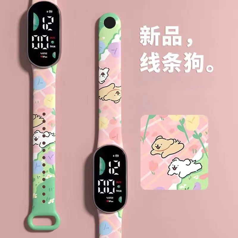 Upgraded New Pattern M9 Printed Cartoon LED Electronic Watch for ...