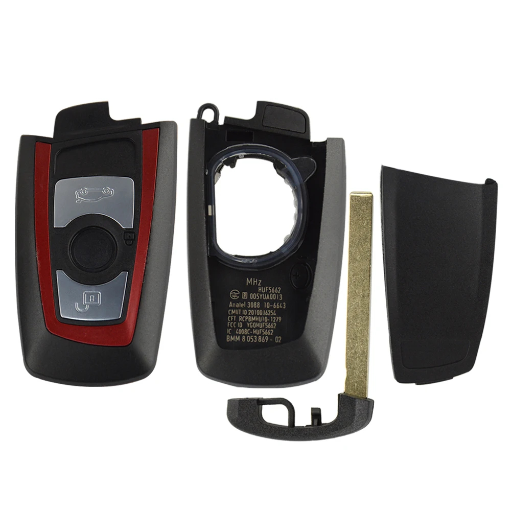 【Nice Day Toy Findings Store】OkeyTech Remote Car Key Case For BMW CAS4 ...