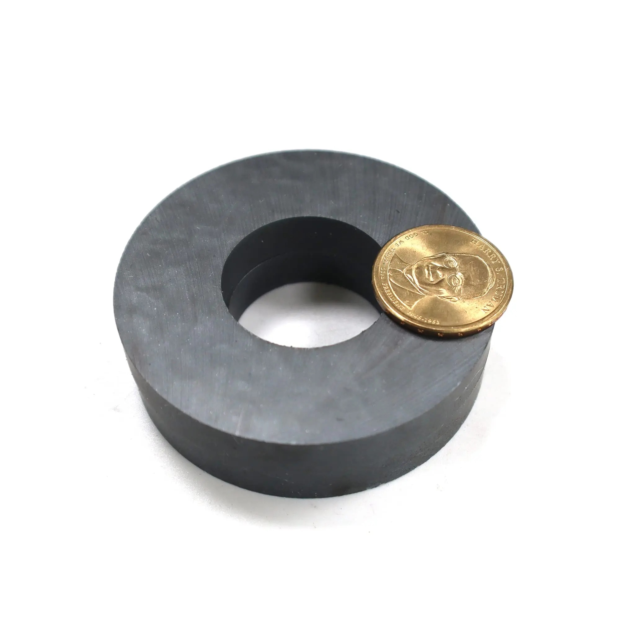 【Thriving】 1pc large ceramic donut magnet ring ferrite magnet 70x10mm ...