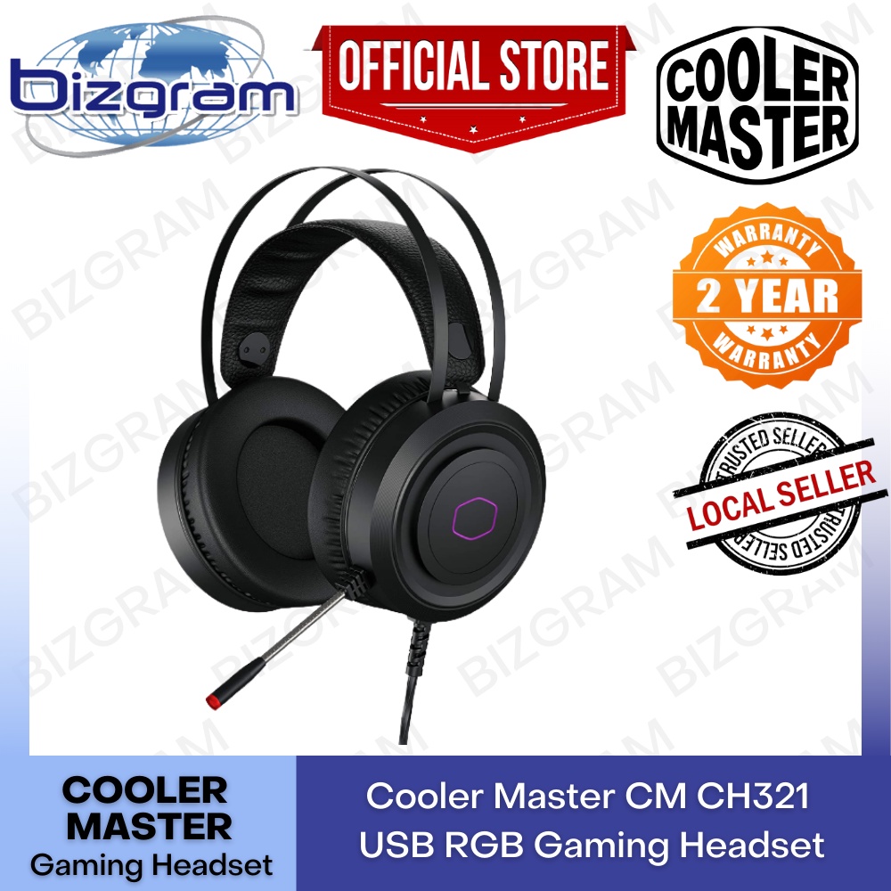 Cooler Master CM CH321 USB RGB Gaming Headset (2-Year SG Warranty ...
