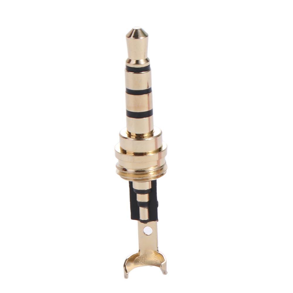 3.5mm 4 Poles DIY AUX Earphone Repair 3.5 Jack Adapter 3.5mm Male Plug ...