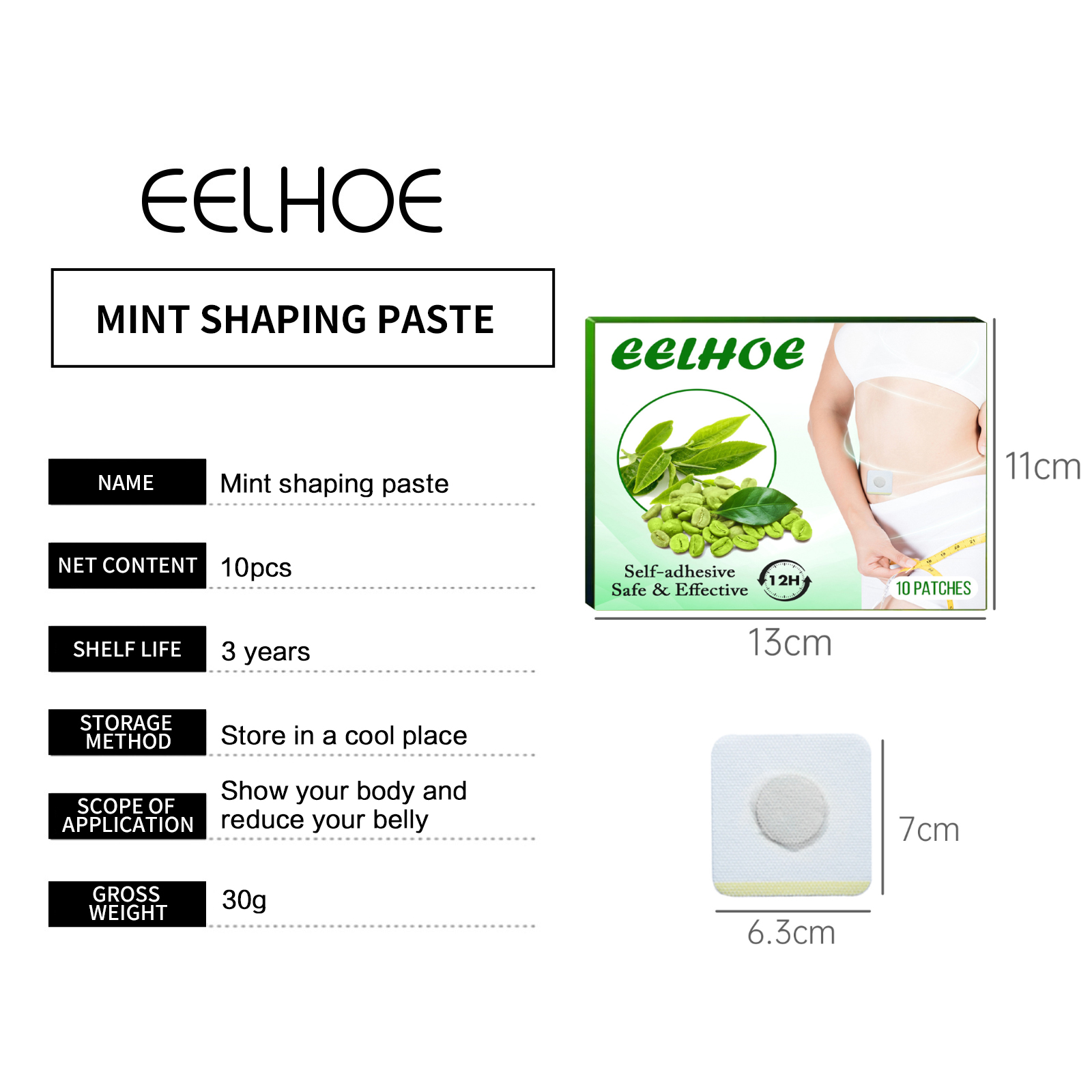 Eelhoe Slimming Patches For Weight Loss Original Slimming Product Fast ...