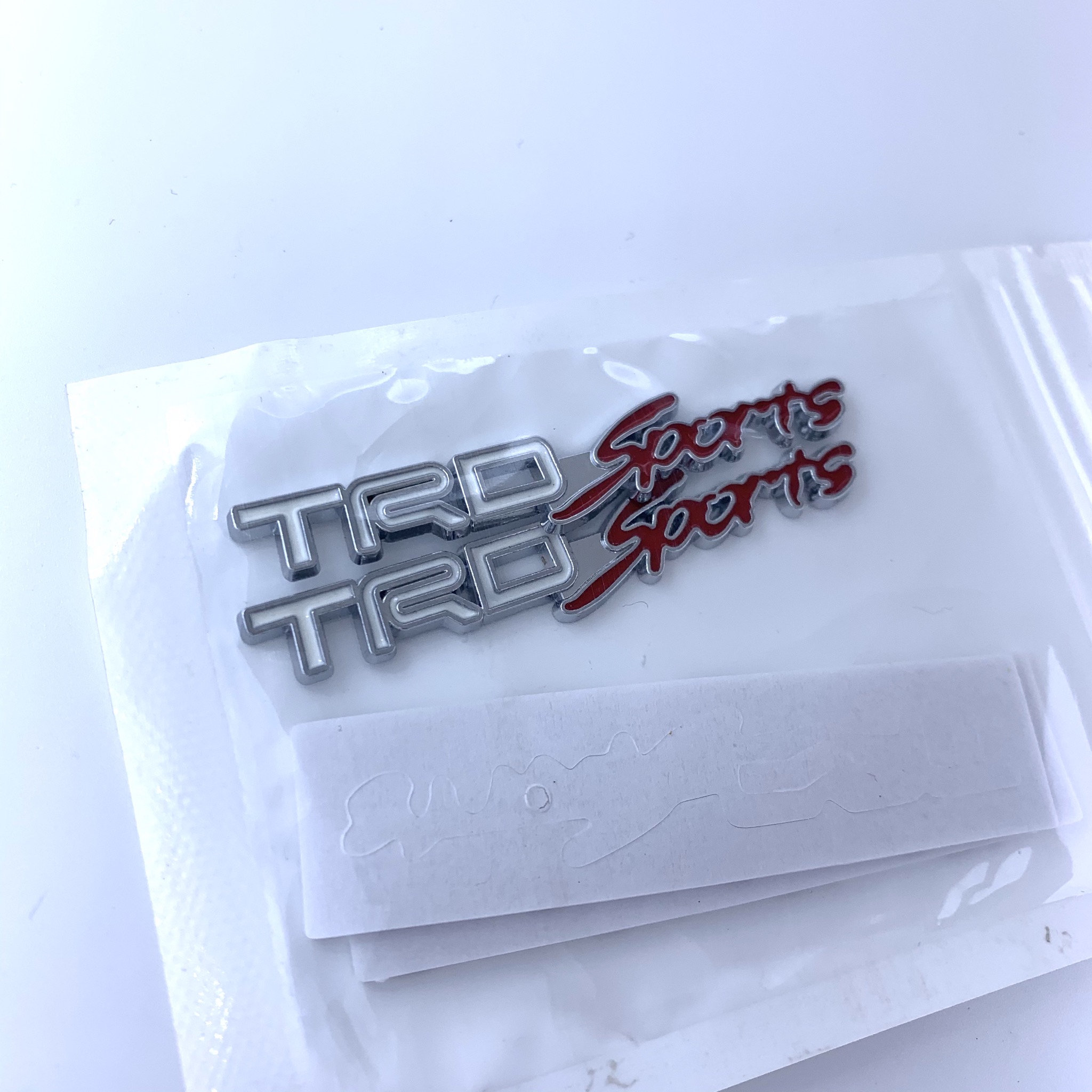 【Exclusive Offer】2pcs Car TRD Logo 3D Racing Metal Sticker Car Styling ...