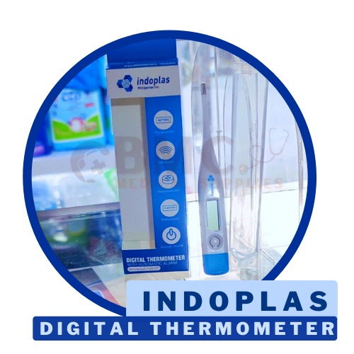 Fast send Indoplas Digital Thermometer DT104 (Automatic Alarm) | Lazada PH