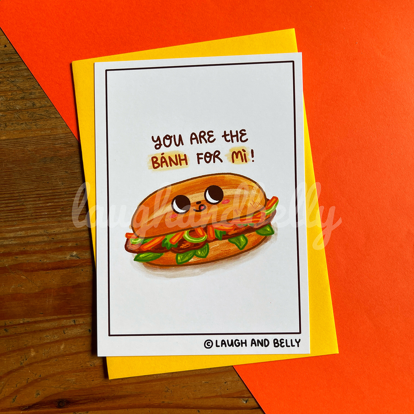 Singapore Asian Food Puns Postcards | Laughandbelly | Designed & Made ...