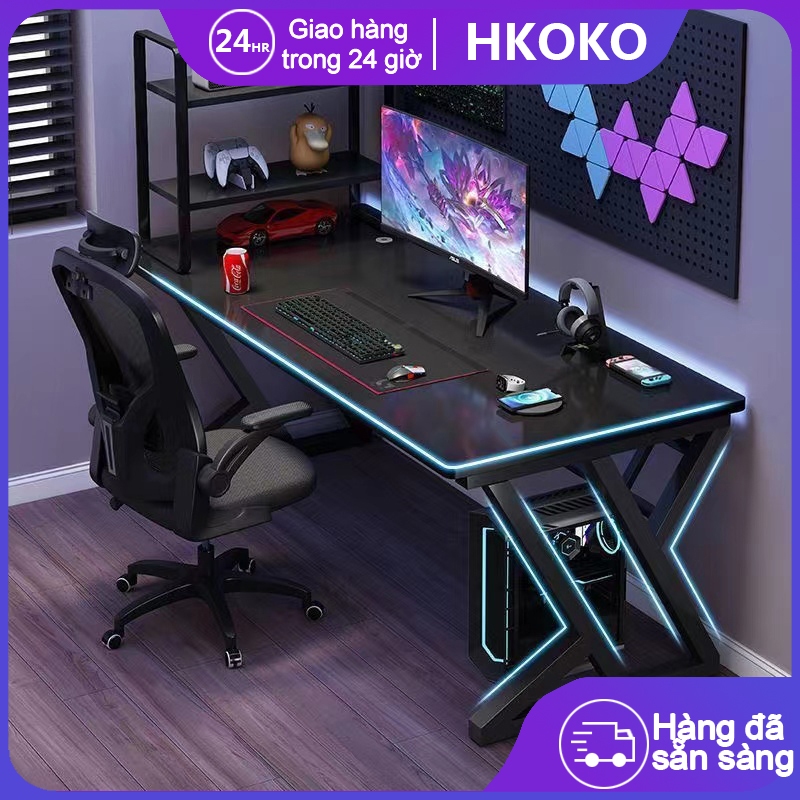 computer table Gaming Table Computer Desk Office Table Playing PC Home ...