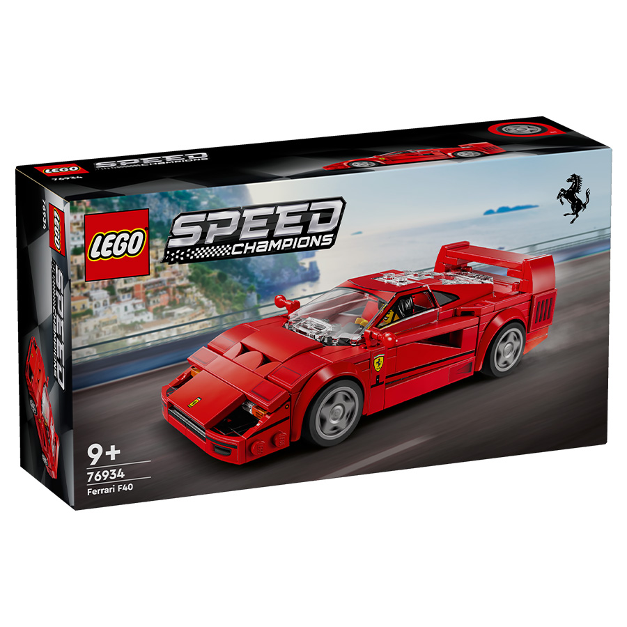 LEGO Speed Champions Ferrari F40 Supercar 76934 ของเล่นสำหรับเด็ก ...