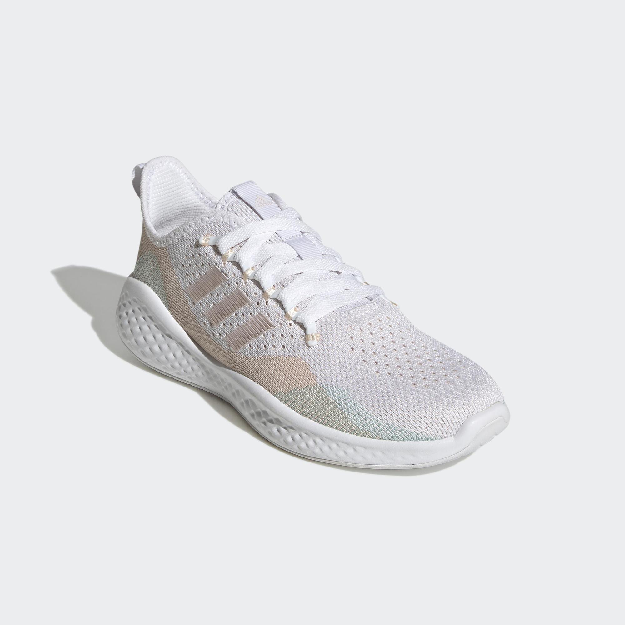 adidas วิ่ง รองเท้า Fluidflow 2.0 ผู้หญิง สีขาว GW4015 - adidas - ThaiPick