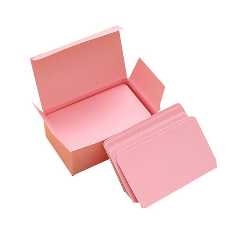【HandmadeCrossing】100 PCS Small Mini Cards Blank Name Note Cardboard ...