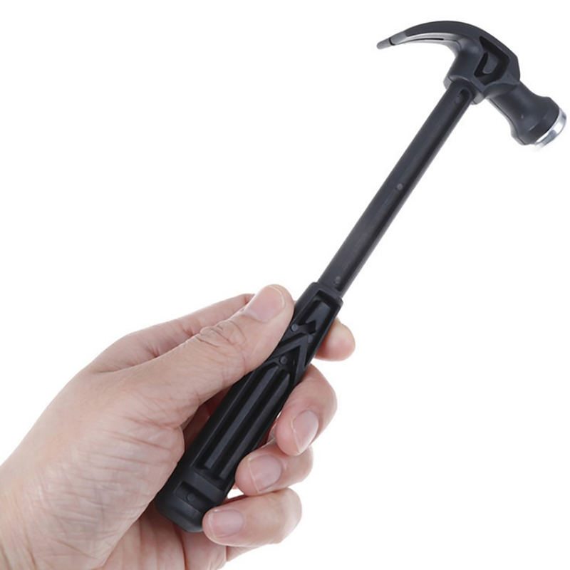 Mini Hammer Plastic Handle Claw Hammer Home Grid Hammer Building block ...