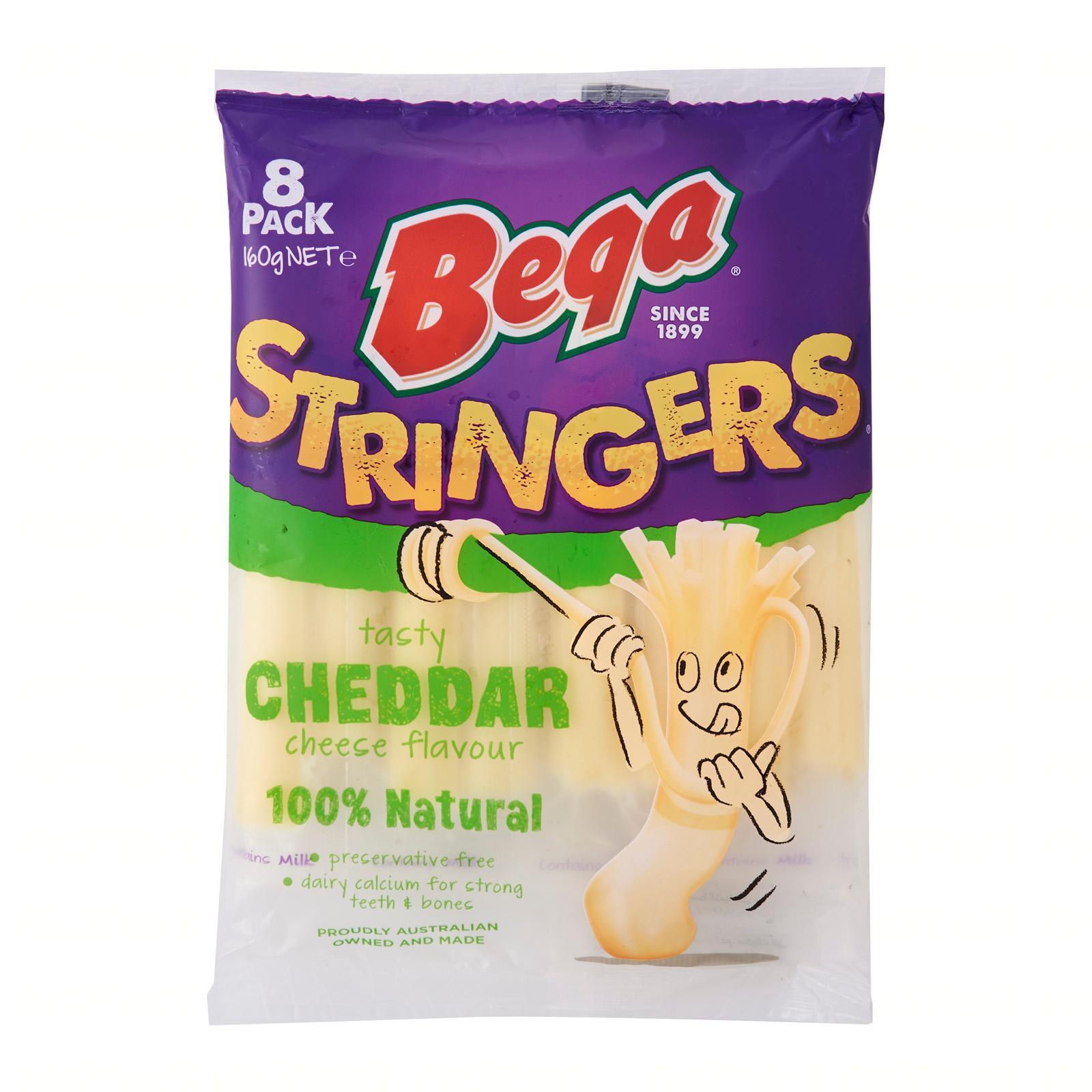 Bega Stringers Cheddar Flavour 8S Cheese | Lazada Singapore