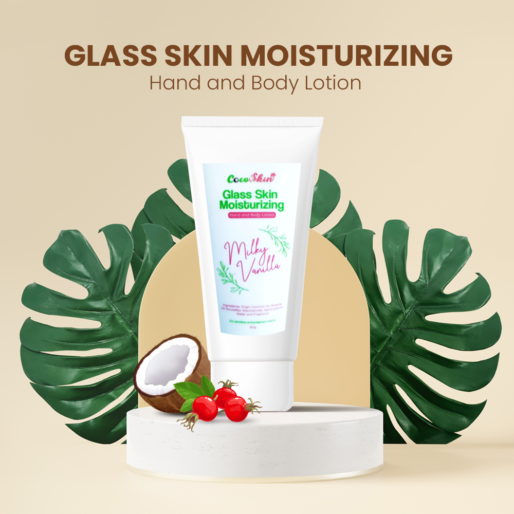 QueenJ Glass Skin Moisturizing Hand and Body Lotion | Bleaching Facial ...
