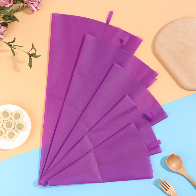 Reusable Silicone Pastry Bag Piping Cake Decorating Tools DIY Cupcake ...