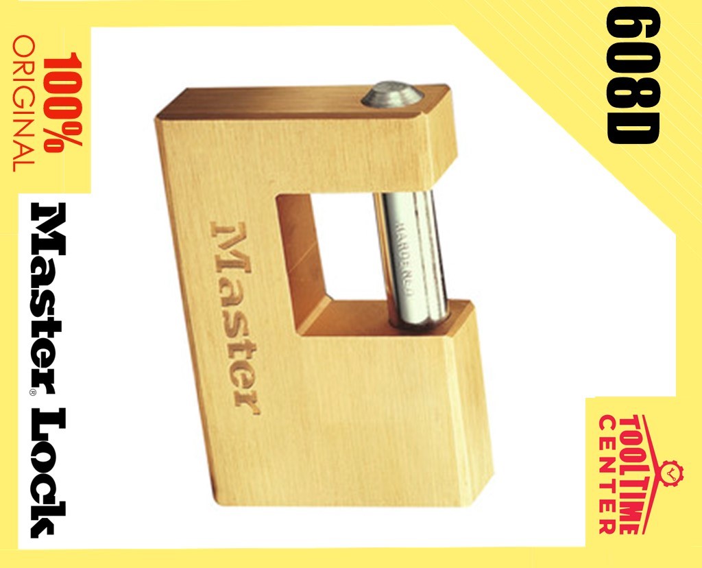 Master Lock 85mm Solid Brass Padlock 608EURD | Lazada PH