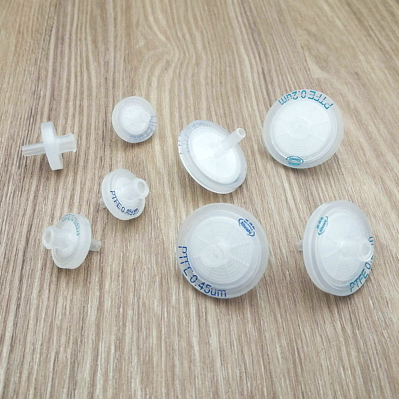 20pcs/lot 13mm 25mm Disposable Micro sample Filter with 0.2/0.45um ...