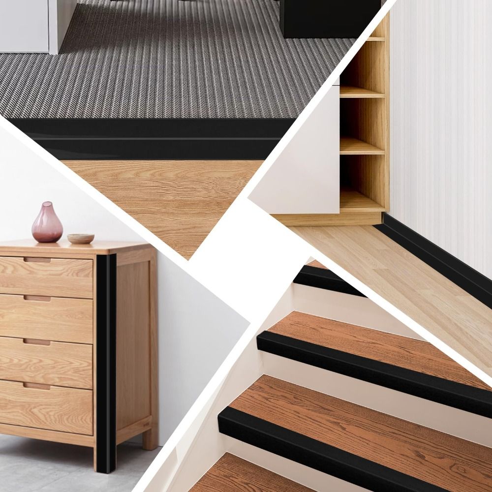 High Quality 1m Wall Corner Protector Peel and Stick PVC Wall Molding ...