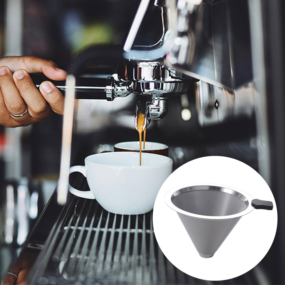 Strainer 800 Mesh Filter Stainless Steel Coffee Dripper Paper Free ...