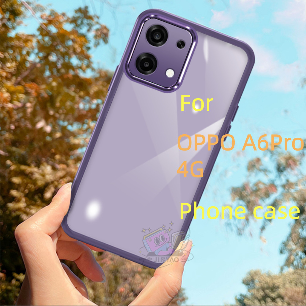 【Personality】For OPPO A6 PRO 4G Phone case transparent Lens protector ...