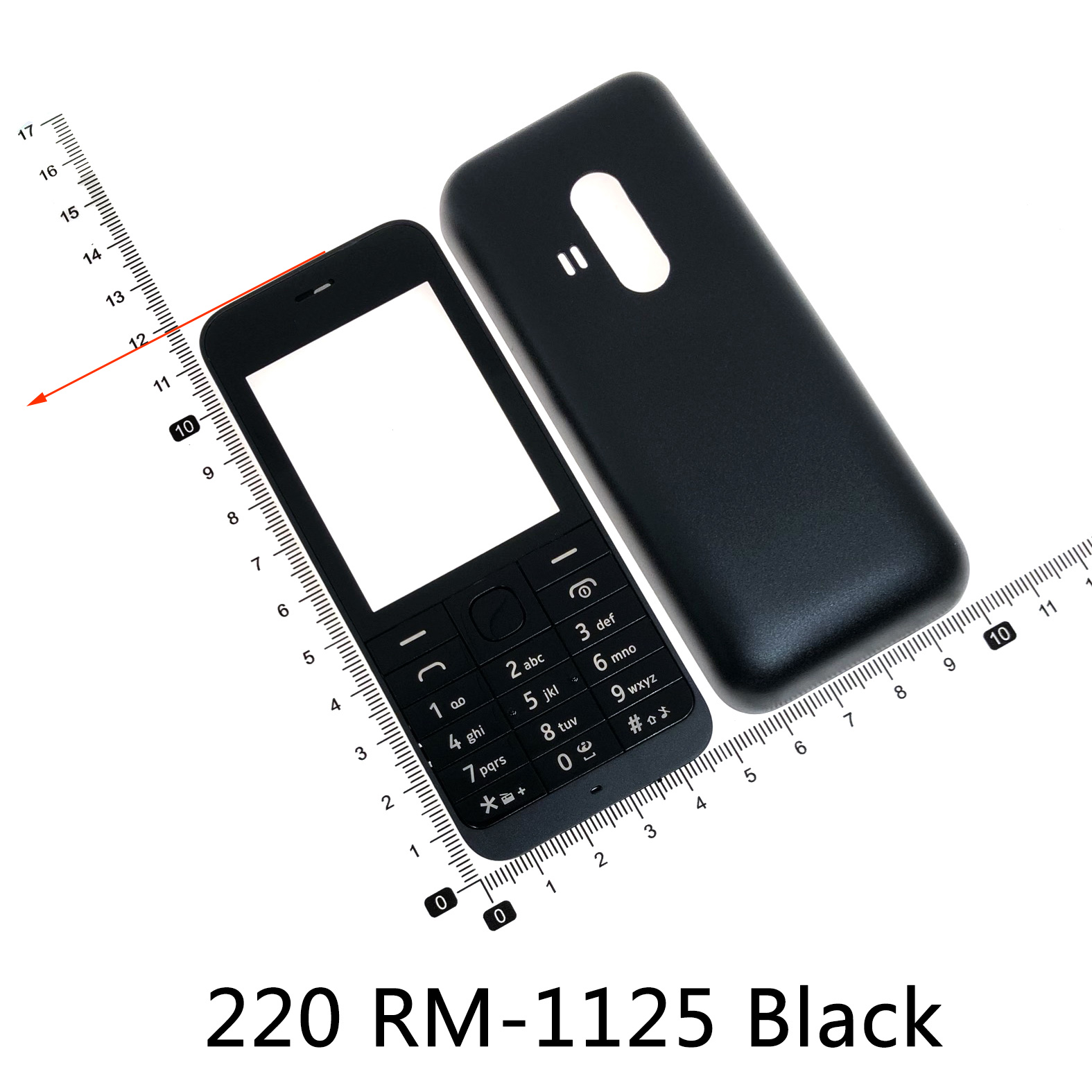 【EcoDealsq】Housing For Nokia 225 4G 220 RM-1125 N225 N 230 Casing ...