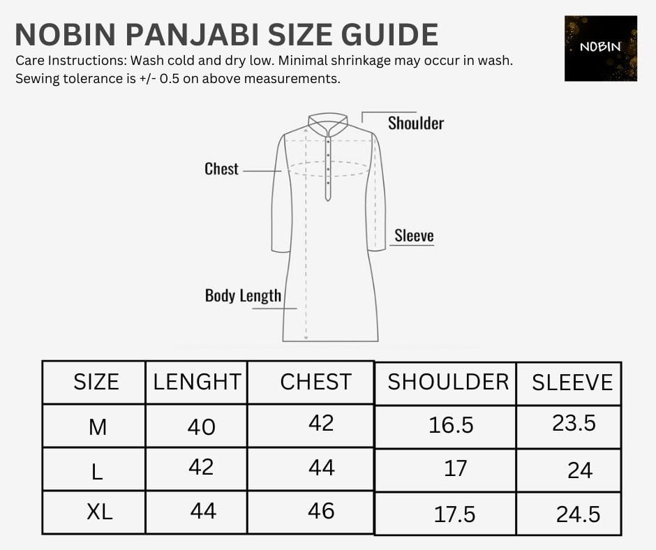 Nobin Premium Panjabi for Men | Daraz.com.bd