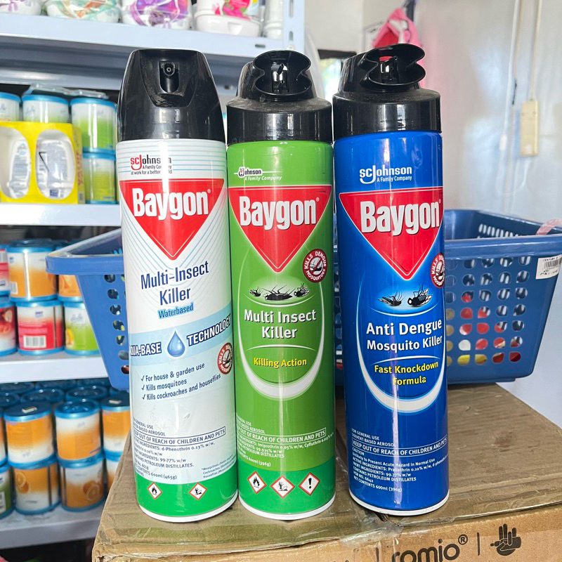 BAYGON Multi Insect Spray 600ML | Lazada PH