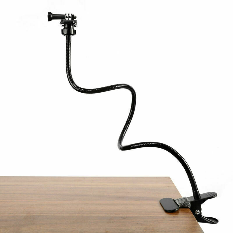 Webcam Stand Flexible Desk Table Sideboard Mount Clamp Gooseneck 25Inch ...