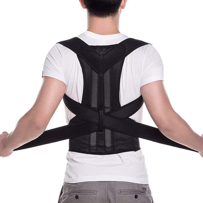 Posture Corrector Back Posture Brace Clavicle Support Stop Slouching ...