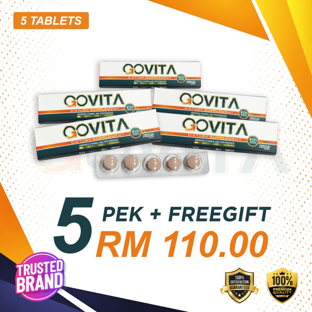 improving immunity Govita Men Vitality Supplement 100 Original from HQ ...