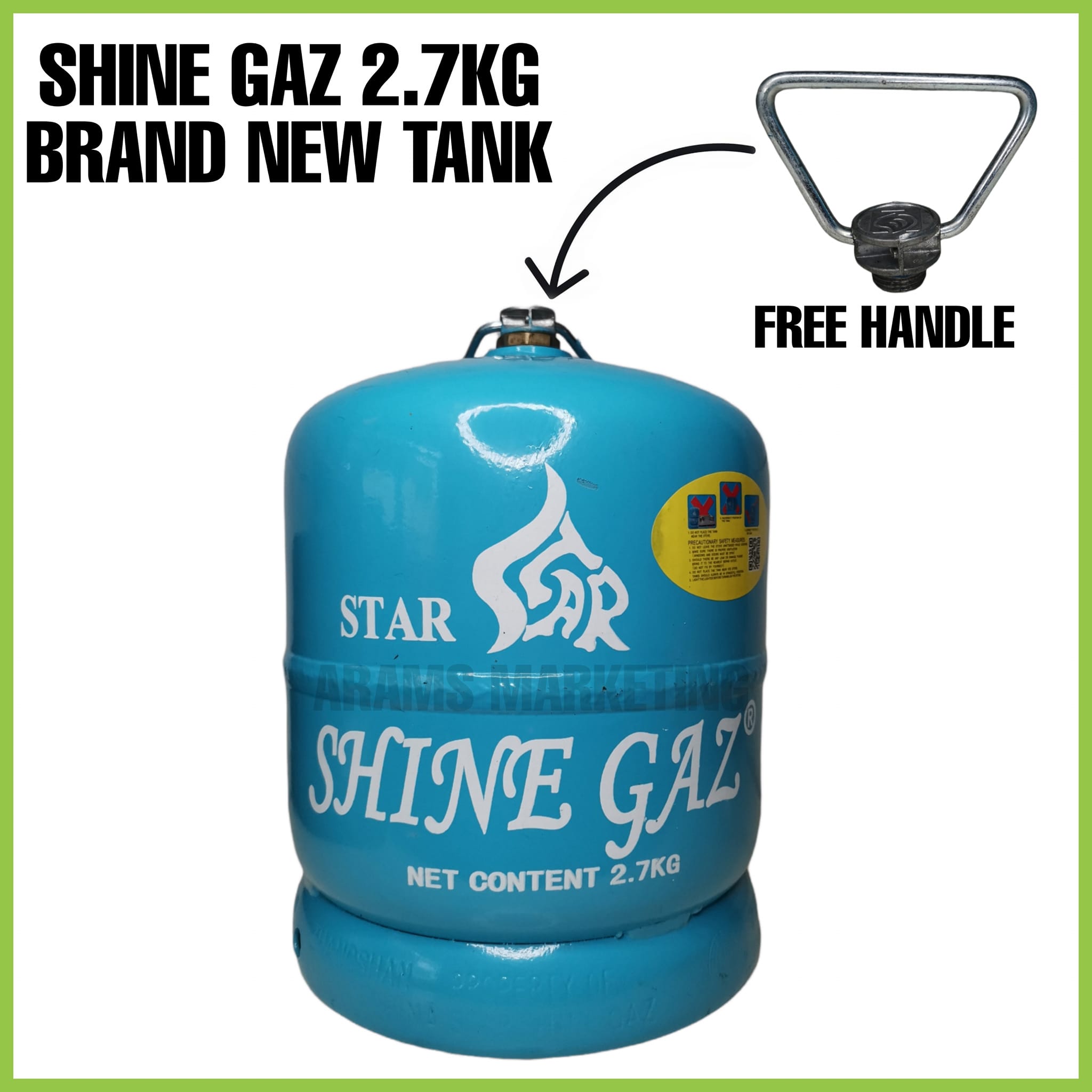 SUPERKALAN SHINEGAZ 2.7kg BRAND NEW (TANK ONLY) | Lazada PH