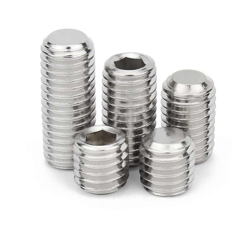Fine Thread M4 M5 M6 M8 M10 M12 Din913 304 Stainless 12.9 Grade Steel ...