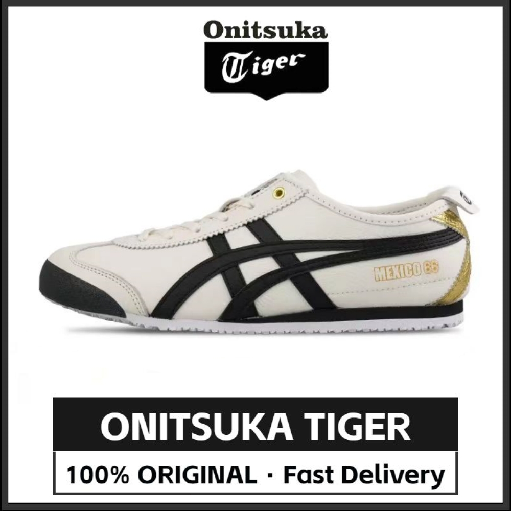 100 Original Onitsuka Tiger MEXICO 66 SLIP-ON White Blue Red D3KON-100 ...