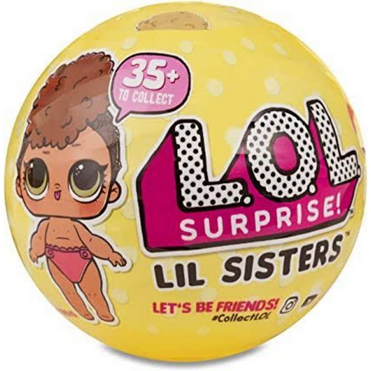 Cute LOL Suitcase Gift Ball With LOL Doll Inside For Kids - T10900 ...