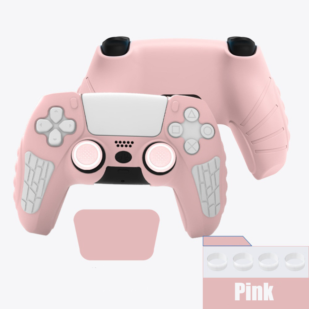 For Playstation 5 Controller Cover Case, Anti-Slip Silicone Cover Skin ...
